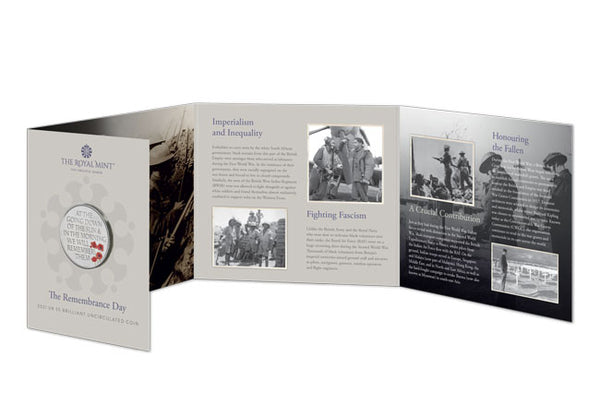 UK 2021 Remembrance Day £5 BU Pack – The Westminster Collection ...