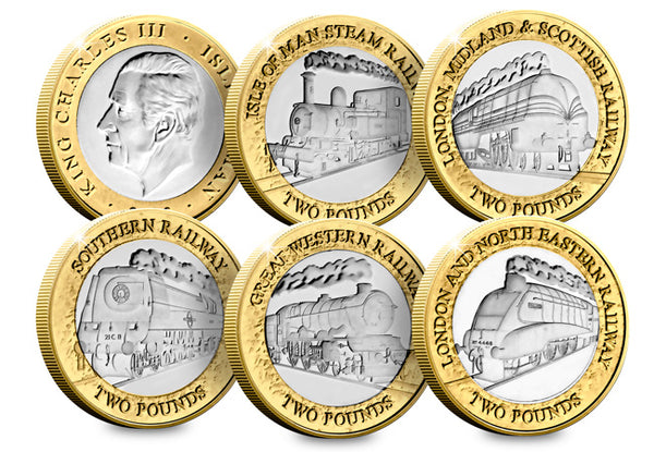 The History of British Railways BU £2 Coin Set – The Westminster ...