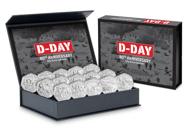 The D-Day 80th Anniversary 50p Coin Collection – The Westminster ...