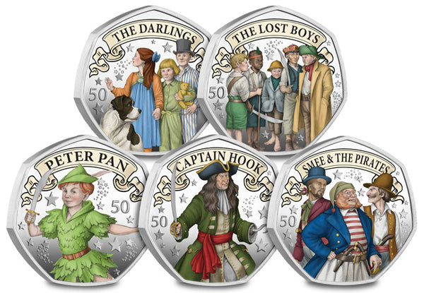 2024 Peter Pan Silver Proof 50p Set – The Westminster Collection ...