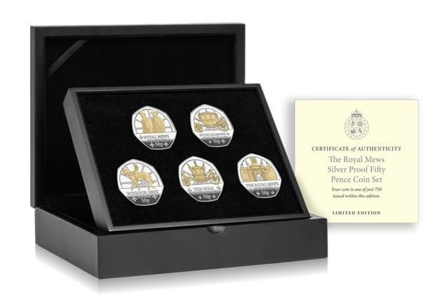 The Royal Mews Silver 50p Set – The Westminster Collection International