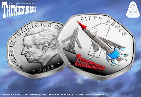 The Thunderbirds Silver Proof 50p Set - Signed Edition – The ...