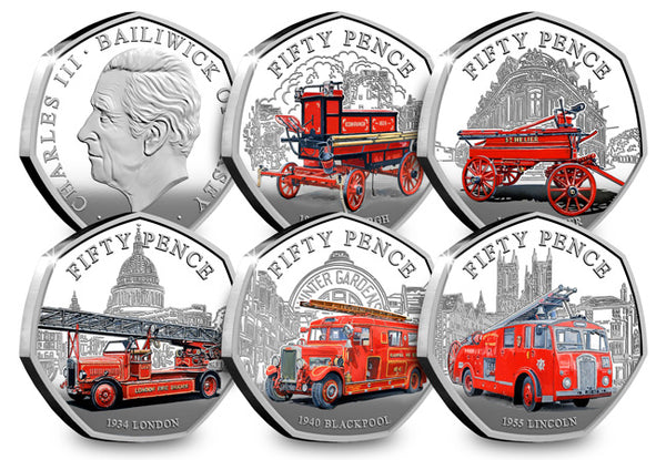 The History of the Fire Brigade Ultimate Silver Proof 50p Cover – The ...