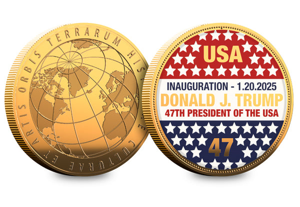 2025 Donald Trump Inauguration Medal – 47th US President – The ...