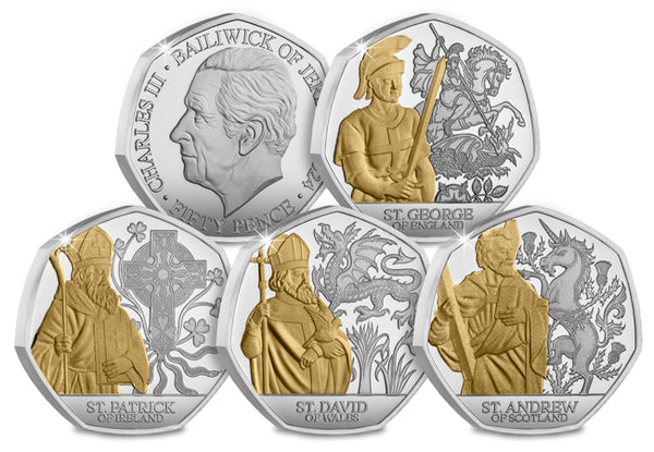 Patron Saints Silver Proof 50p Set – The Westminster Collection ...