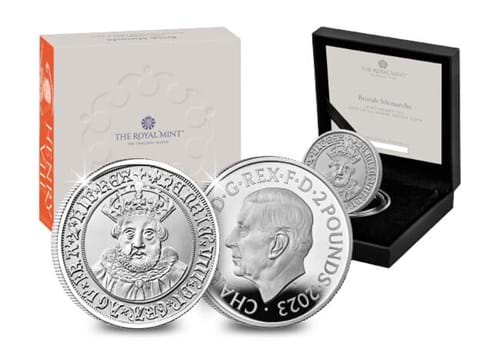 UK 2023 Henry VIII 1oz Silver Proof Coin – The Westminster Collection ...