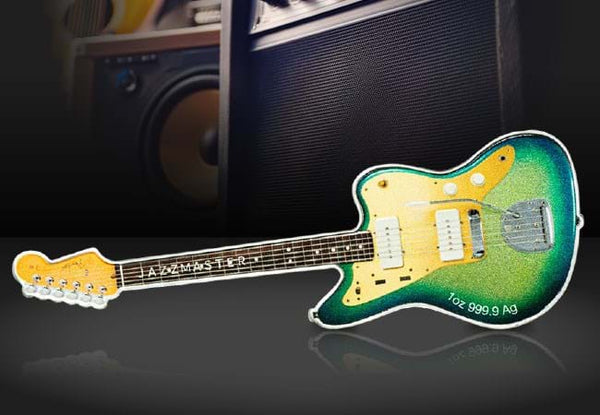 The 2024 Fender® Jazzmaster® 1oz Silver Coin – The Westminster ...
