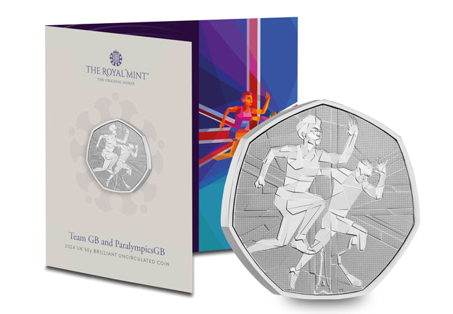 UK 2024 Team GB and Paralympics GB BU 50p – The Westminster Collection ...