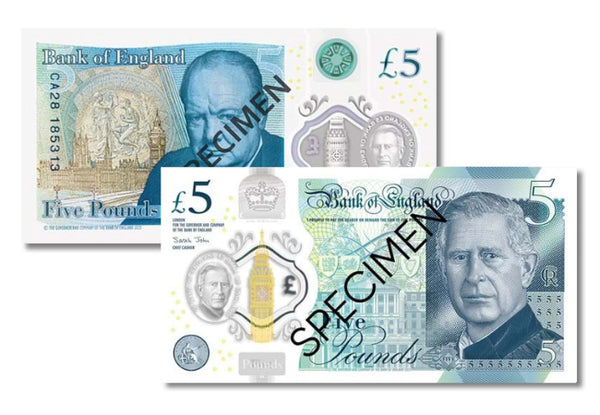 Winston Churchill 150th £5 Coin and Note Pair – The Westminster ...