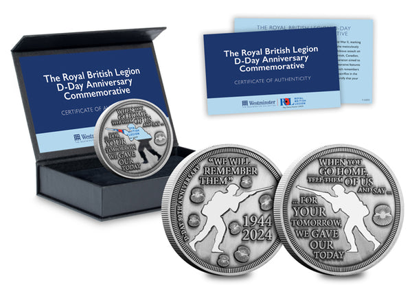 The RBL D-Day Anniversary Commemorative – The Westminster Collection ...