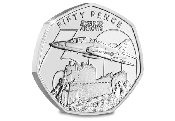 Red Arrows BU 50p Set – The Westminster Collection International