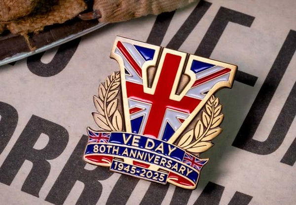 The VE Day 80th Anniversary Pin Badge – The Westminster Collection ...