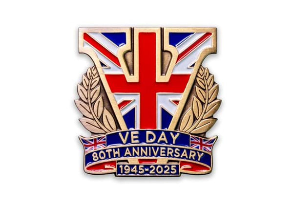 The VE Day 80th Anniversary Pin Badge – The Westminster Collection ...